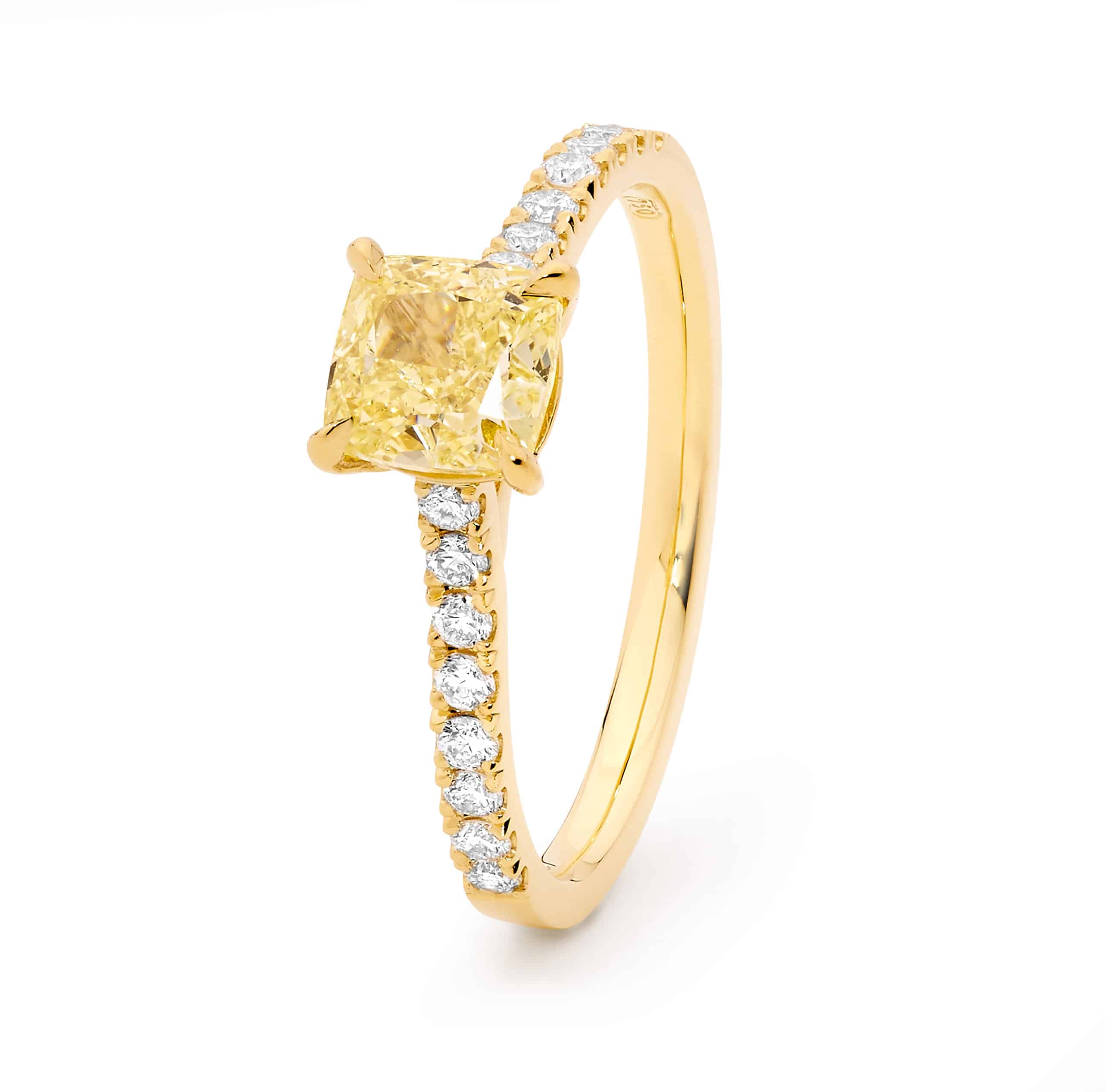 Yellow Diamond Ring - Argyle Jewellers